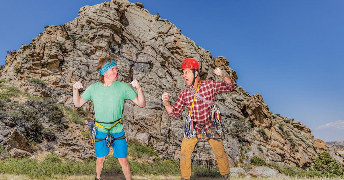Face-Off: Sport vs. Trad Climbing | Outside Bozeman