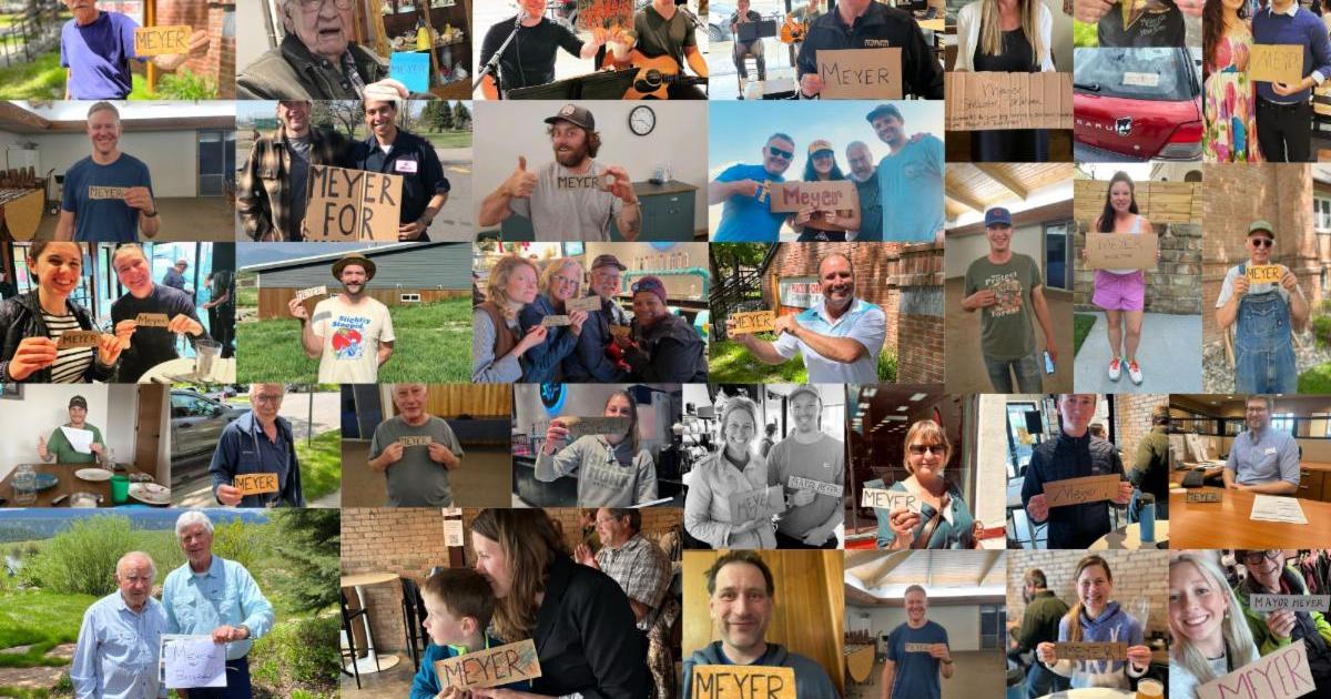 Meyer for Mayor Yard-Sign Making | Outside Bozeman