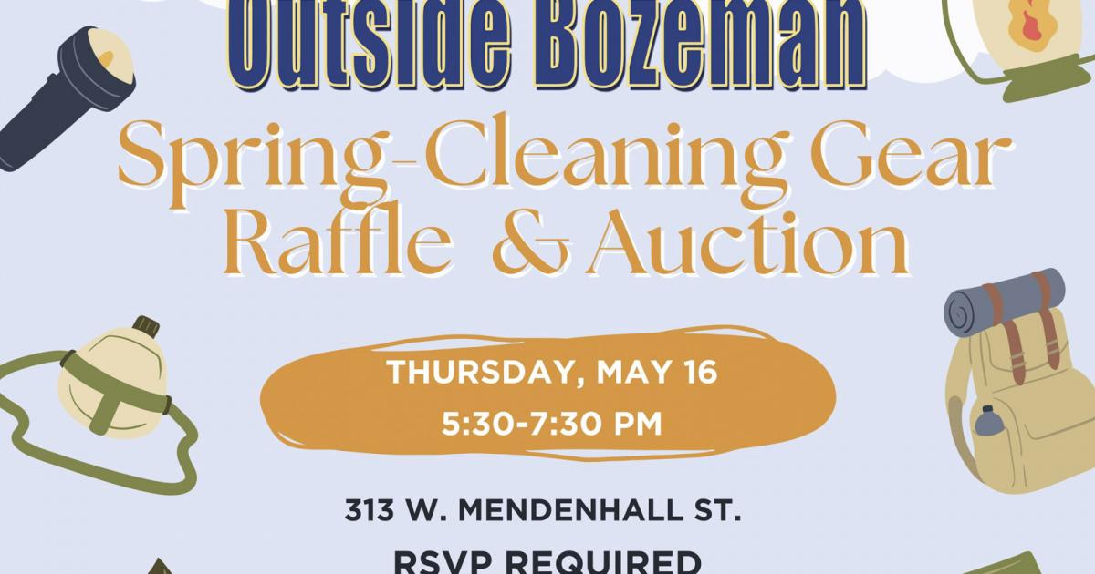 Spring-Cleaning Gear Raffle & Auction | Outside Bozeman