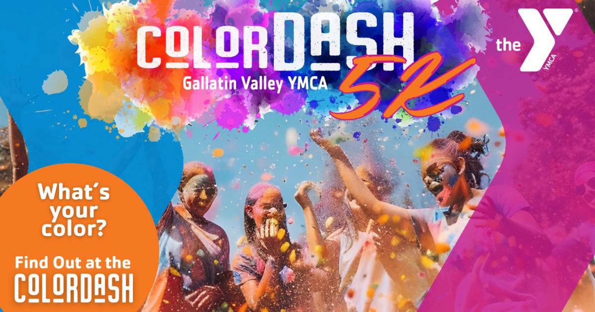 YMCA 5k Color Run | Outside Bozeman