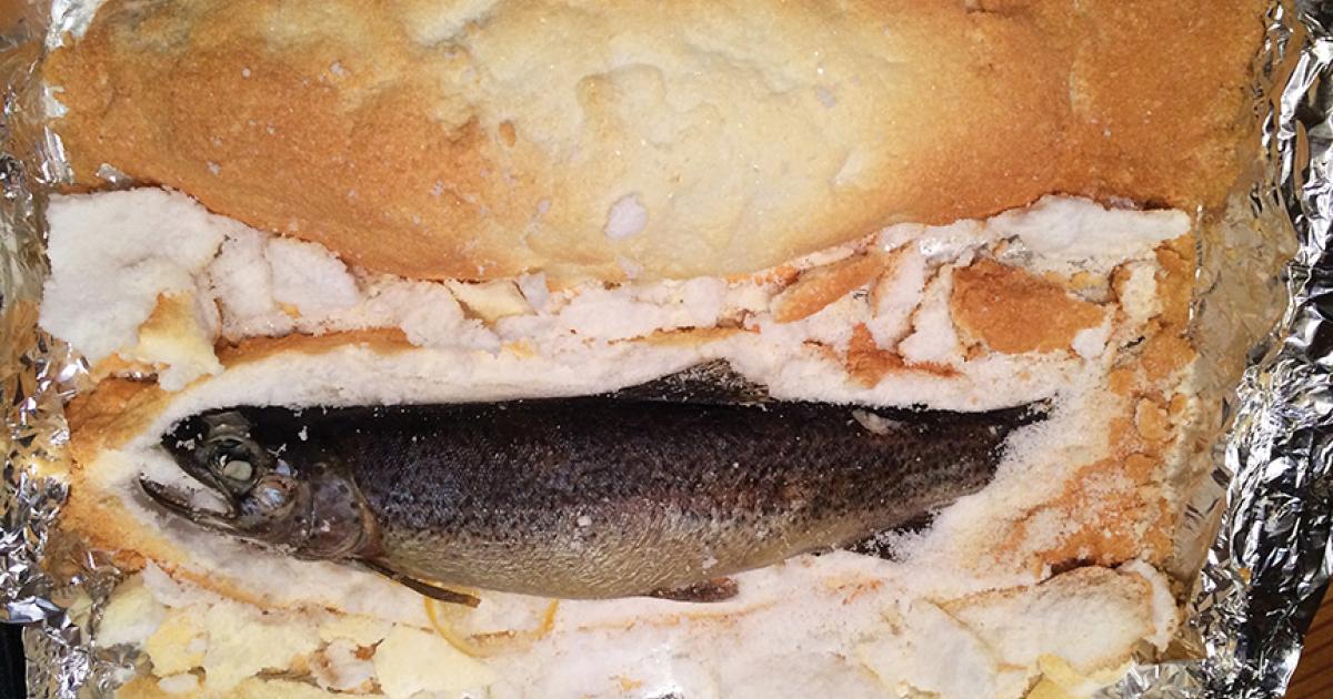 Salt-Crusted Trout | Outside Bozeman